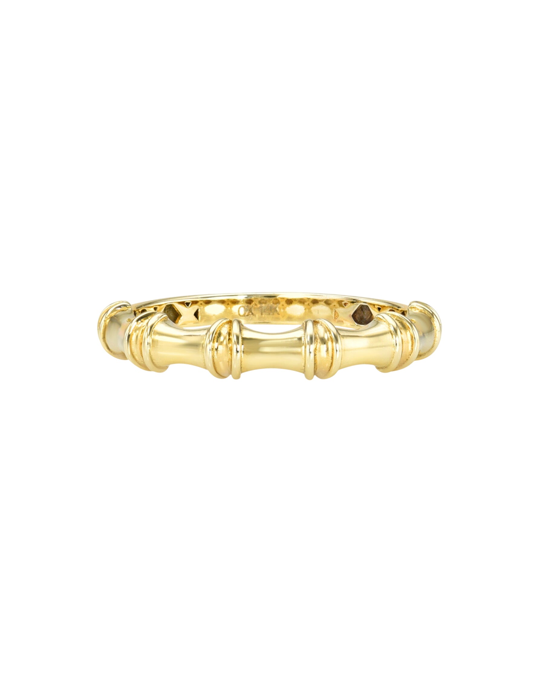 Zoe Lev Jewelry 14k Gold Bamboo Ring – Premium Kids Jewelry