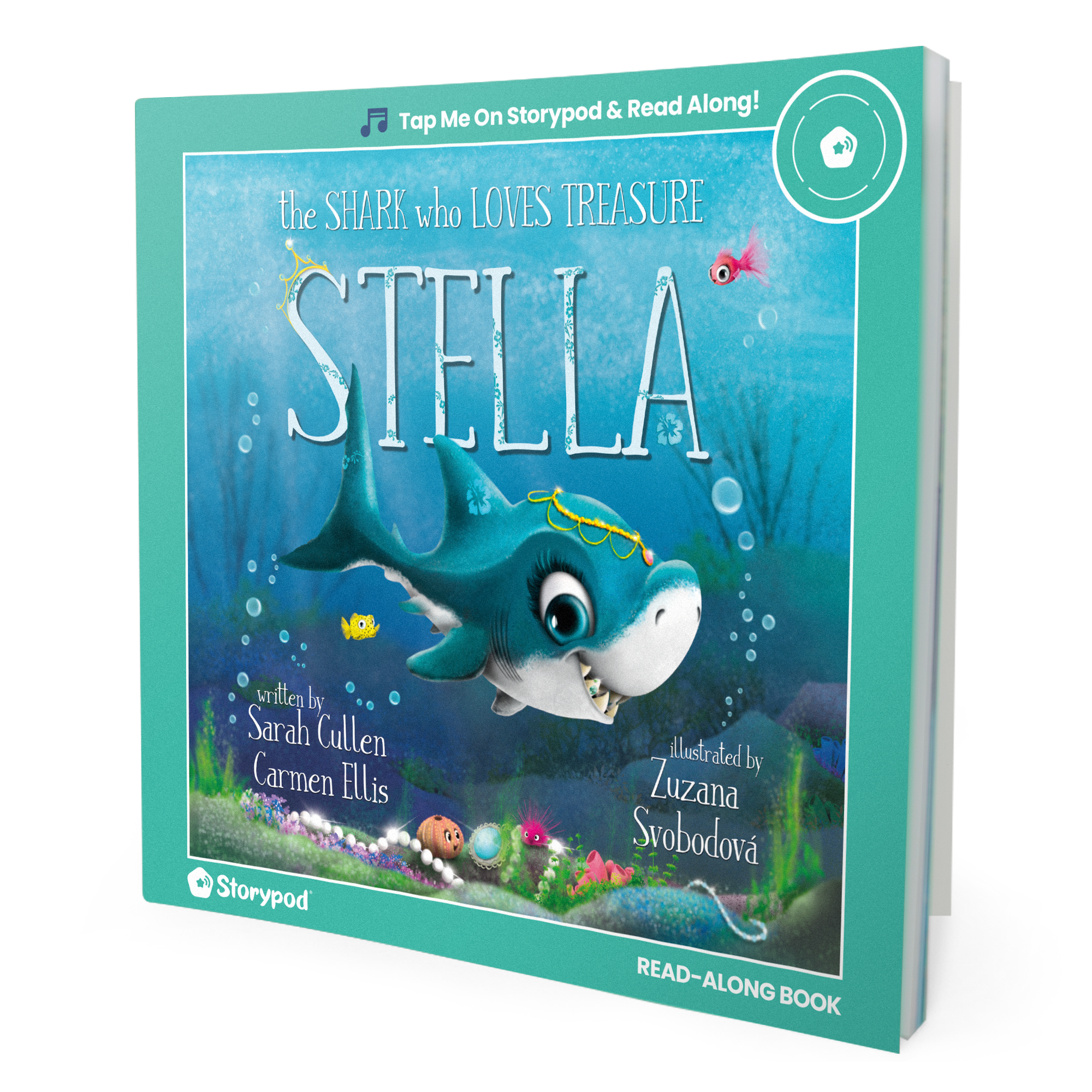 Stella The Shark Who Loves Treasure Interactive Book