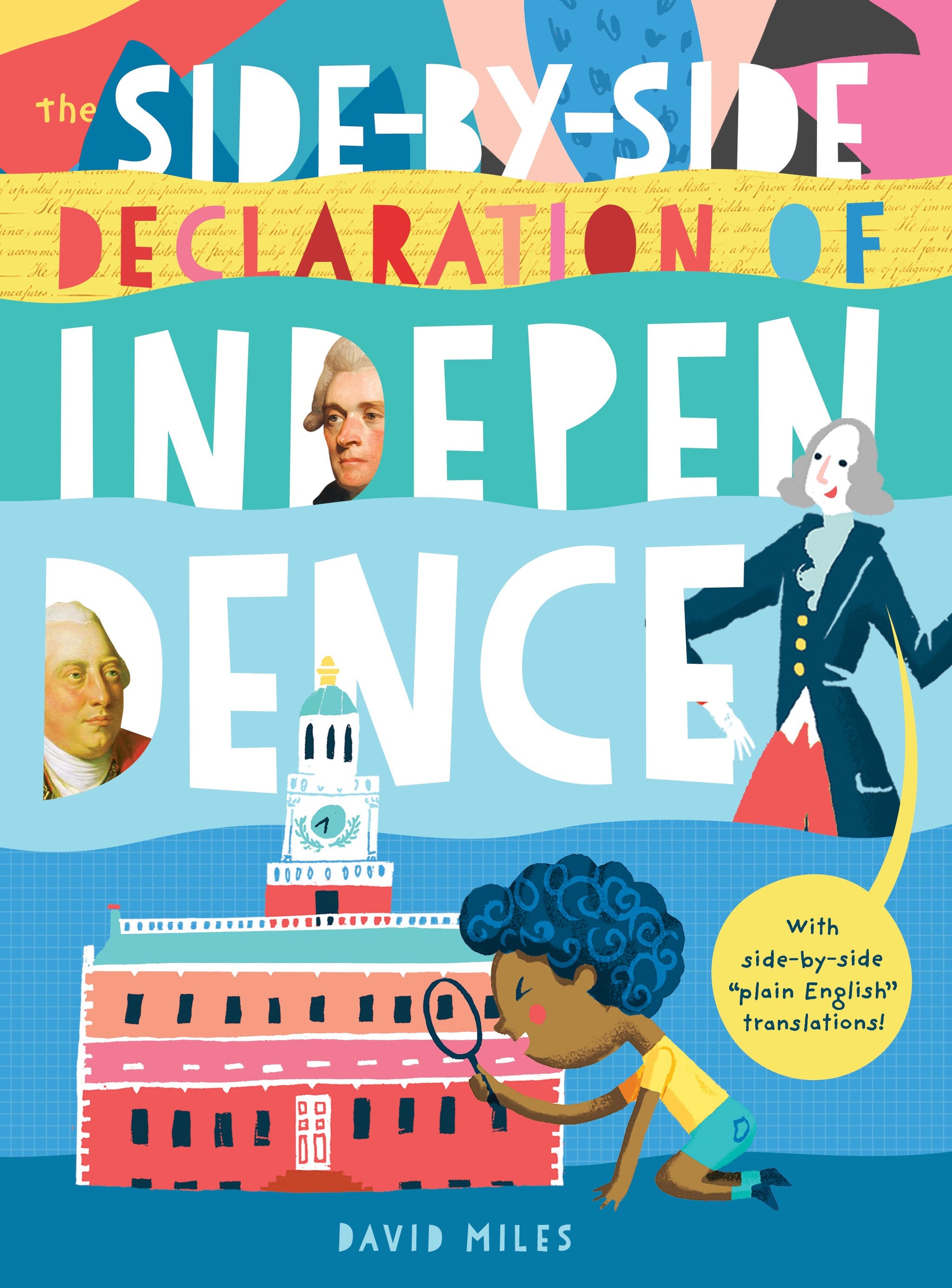 Kids Book – Side-by-Side Declaration of Independence, Colorful ...