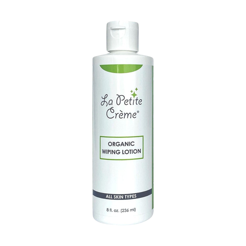 La Petite Creme Organic Wiping Lotion – All Skin Types, 8 oz