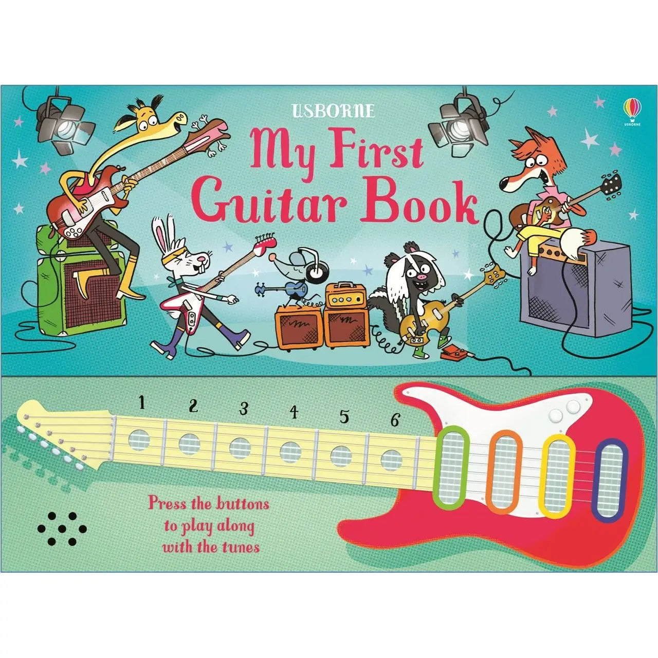 Usborne My First Guitar Book – Interactive Kids Music Learning Book