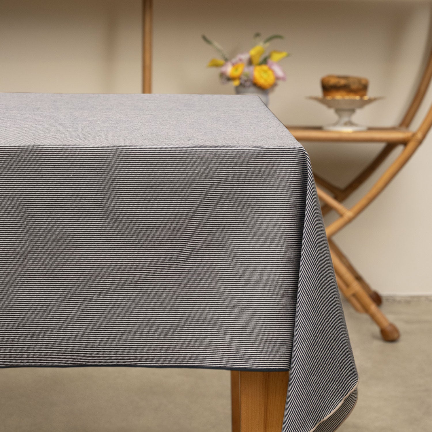 ATELIER SAUCIER Playita Stripe Tablecloth – Kids Table Cover