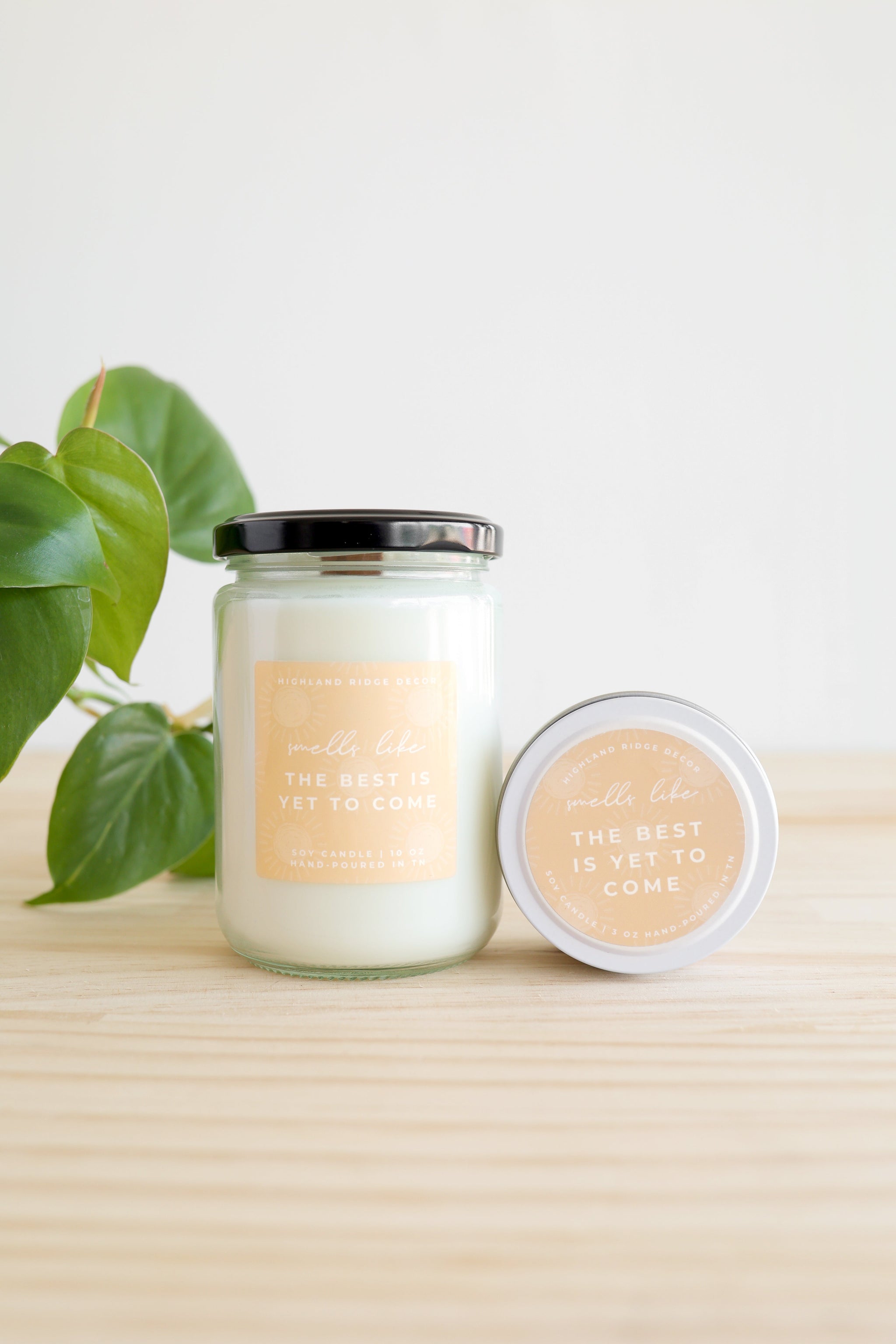 The Best Is Yet To Come Candle | Jubilee Trading Company
