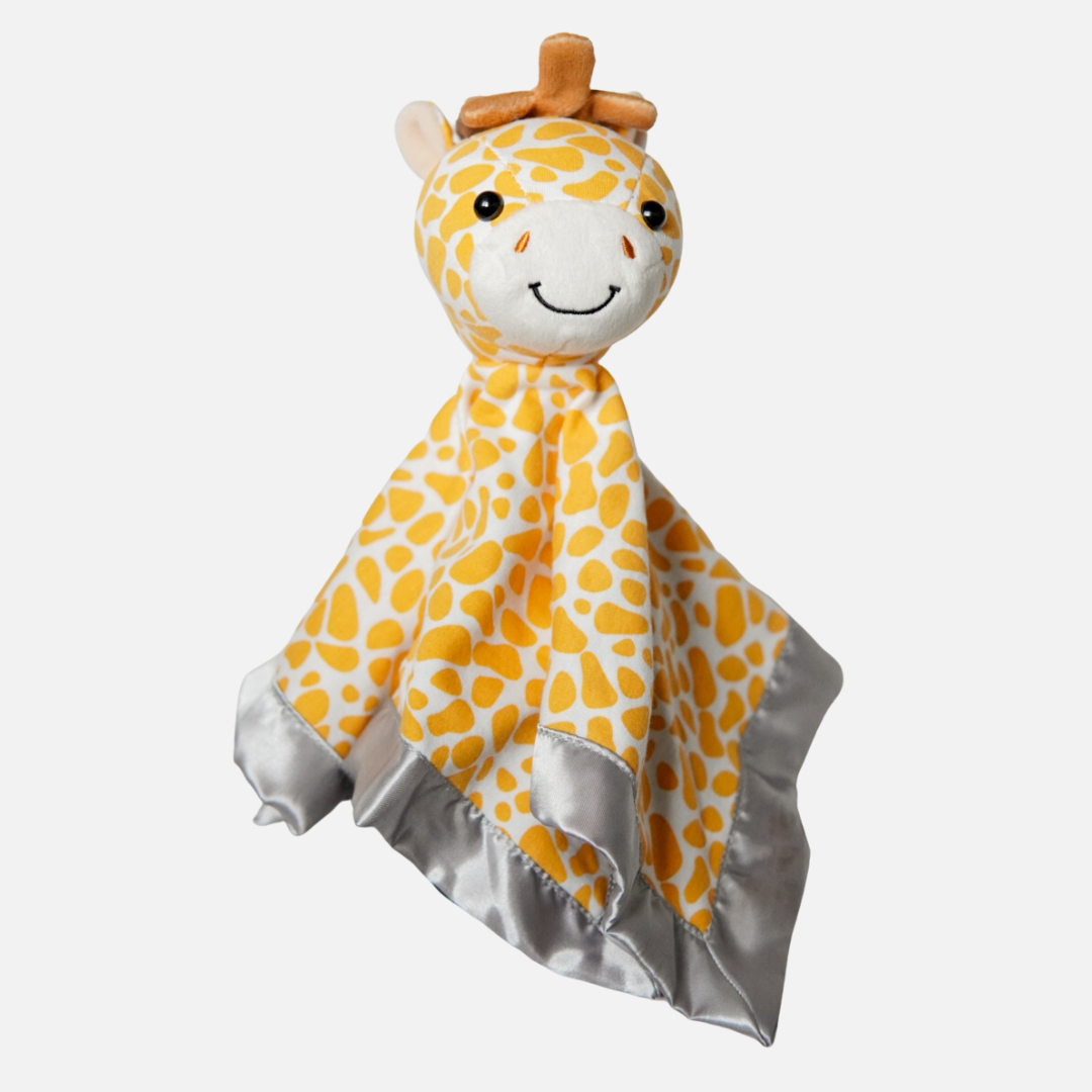 Zooby® Lovey | Jordan Giraffe | Soft Baby Blanket Toy