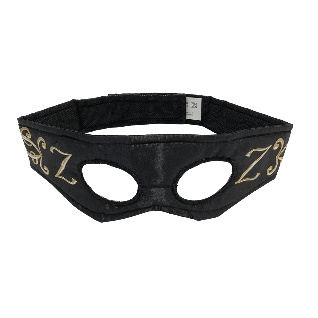 Liontouch Z-bandit Mask | Black Fabric Mask for Kids