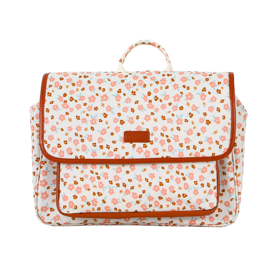 Grech & Co. Satchel Backpack | Sunset Meadow Floral Print