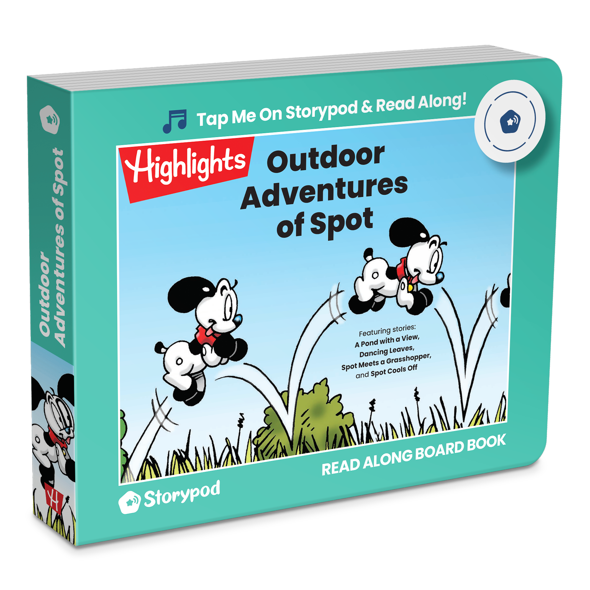 Storypod Read Along Board Book – Outdoor Adventures Of Spot