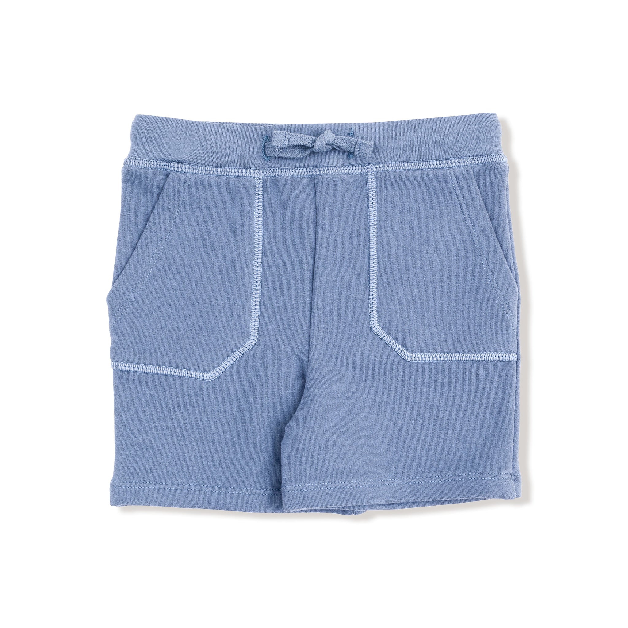 Angel Dear Baby Shorts Blue Knit Drawstring Waist for Babies and ...