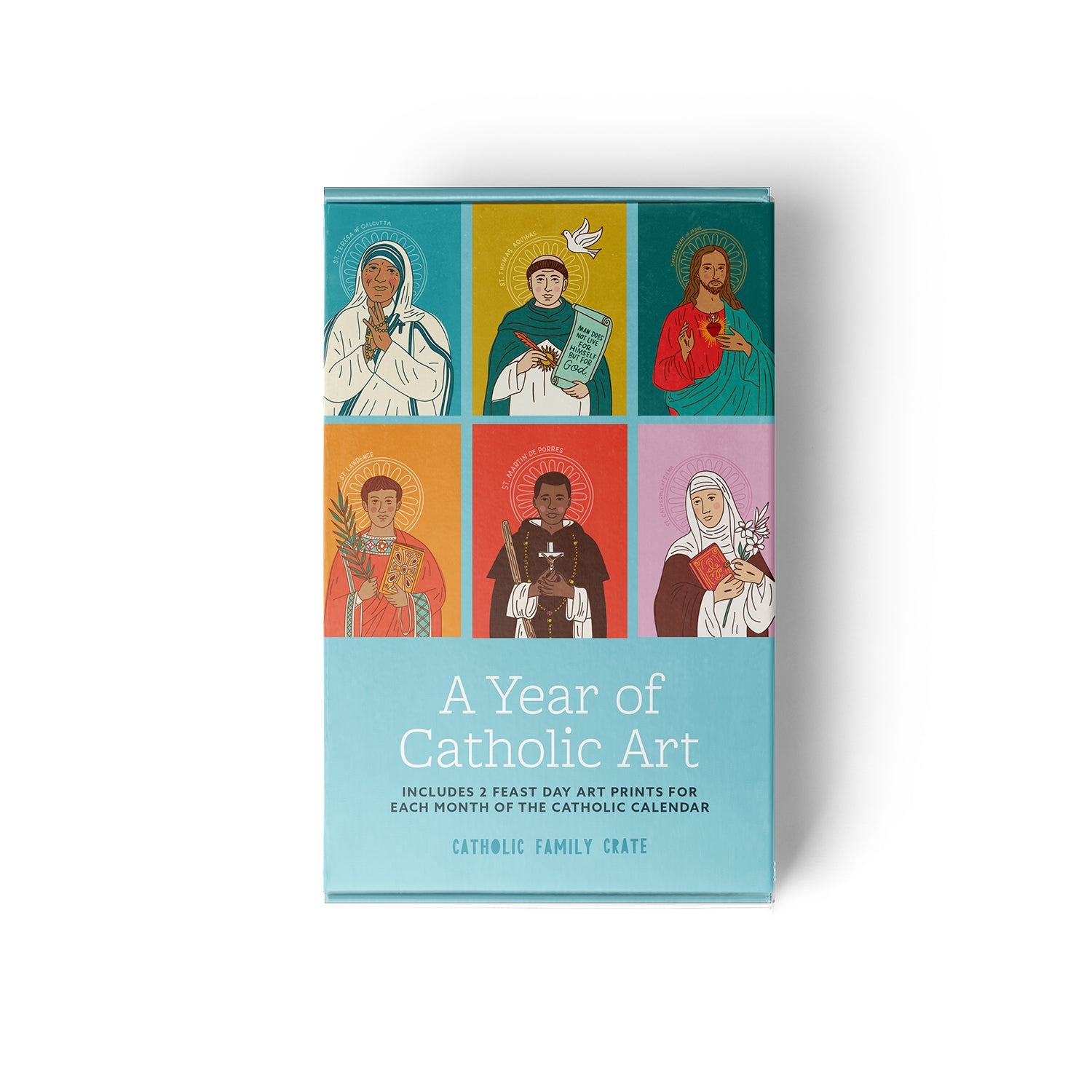Catholic Family Crate A Year of Catholic Art Prints – Colorful Saints ...