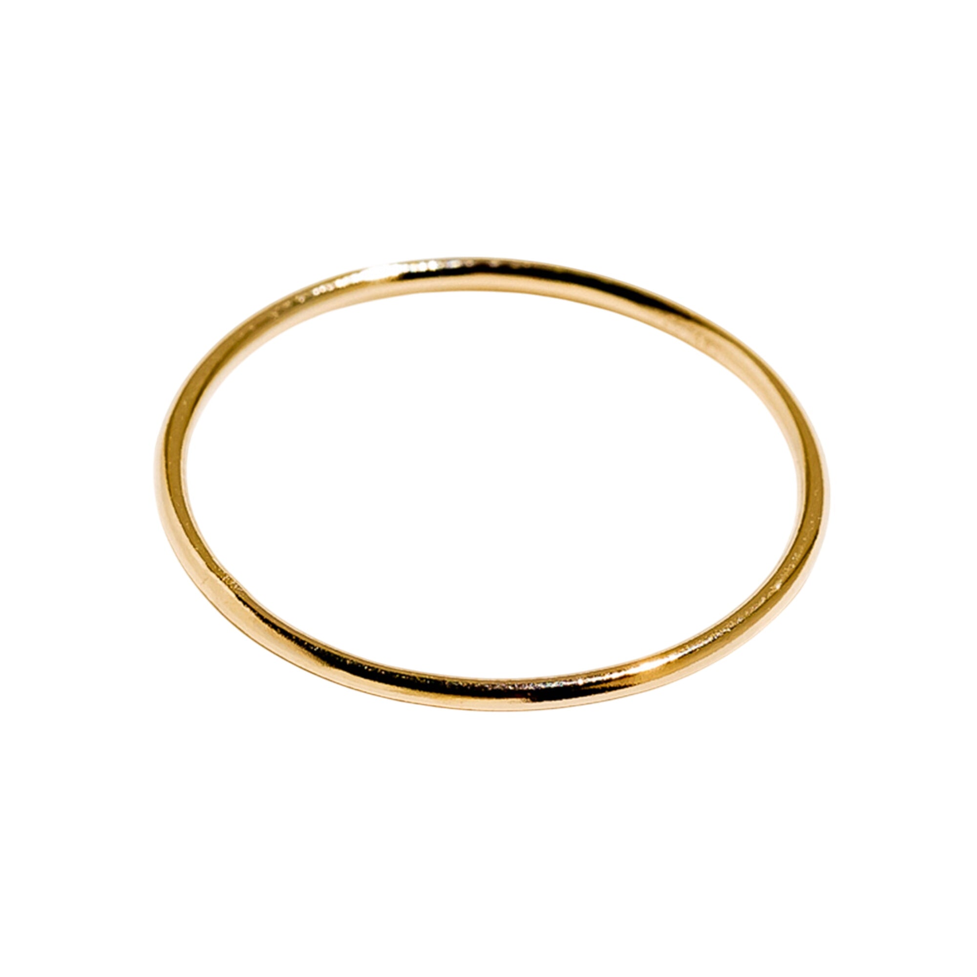 Larissa Loden Isabella Ring – Thin Gold Toddler Accessory