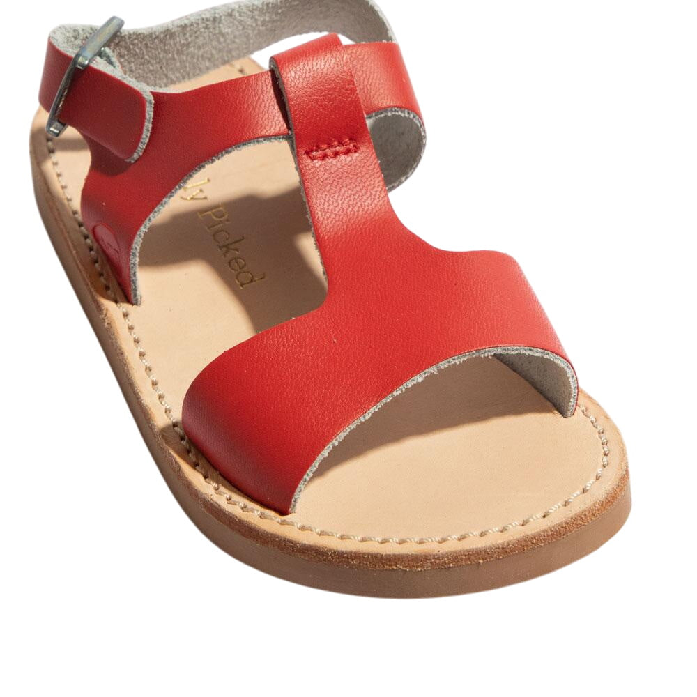 Freshly Picked Red Cherry Malibu Sandals for Kids