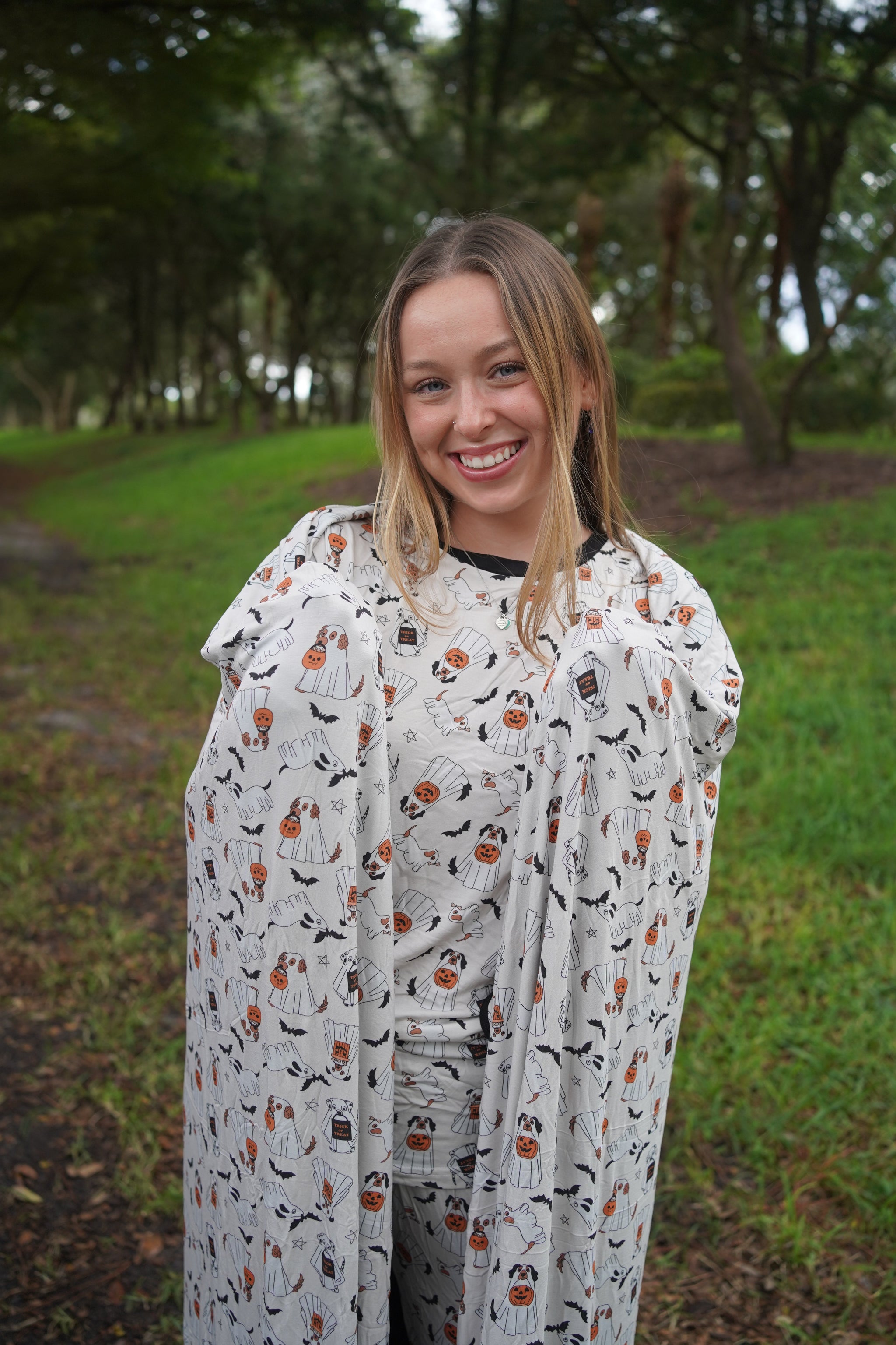 Howl-o-ween Pups Dream Blanket by Dreamlet