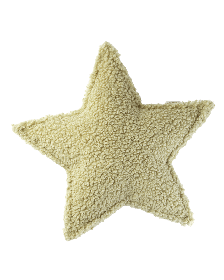 Matcha Star Cushion - Cozy Soft Throw Pillow