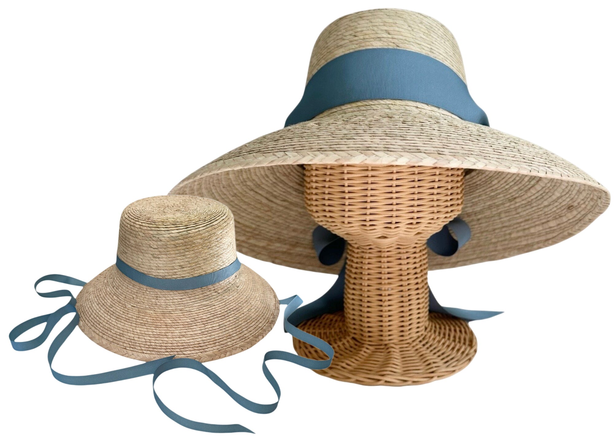 Sarah Bray Bermuda Mommy & Me Sun Hat Set - French Blue