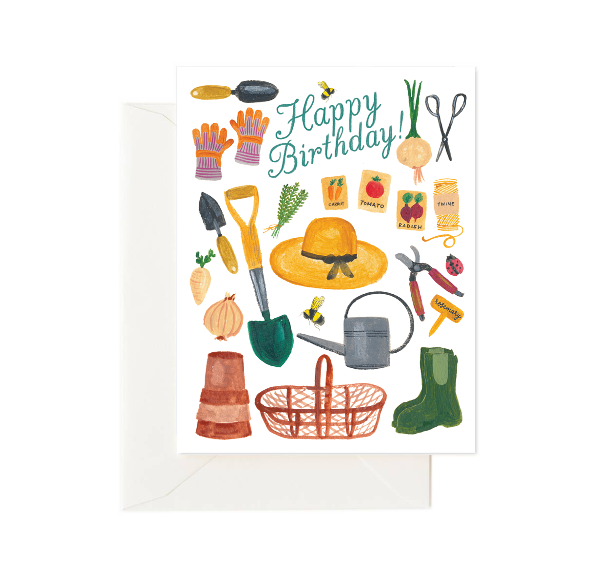 Gardener's Birthday Greeting Card | Forage Paper Co.