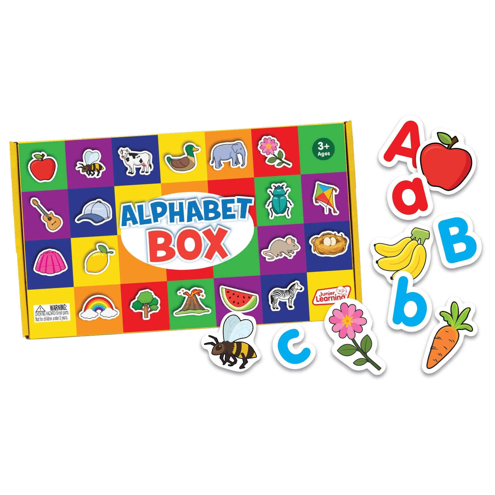 Junior Learning USA Alphabet Box - Fun Letter Learning Toy