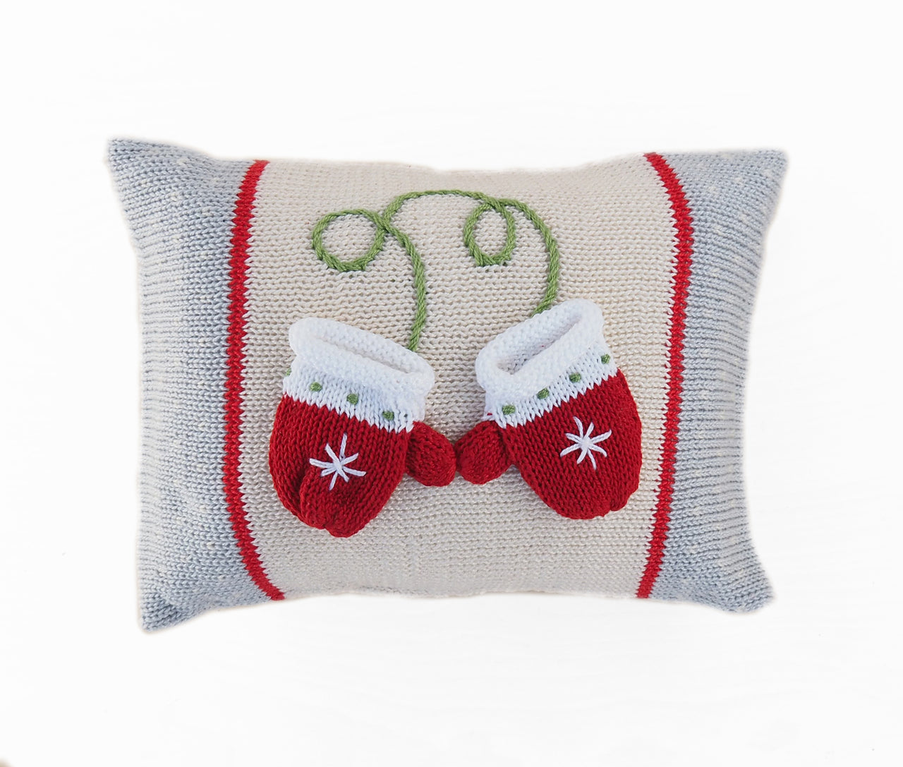 Mitten Mini Pillow | Christmas Decor | Melange Collection