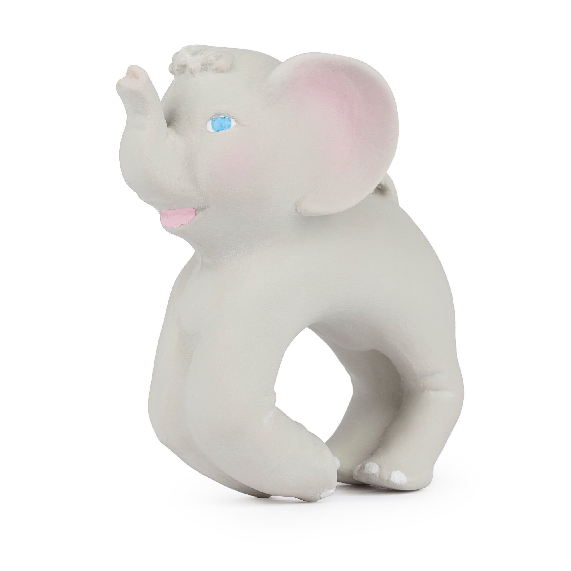 Nelly the Elephant Teether | Oli&Carol | Gray Silicone Toy