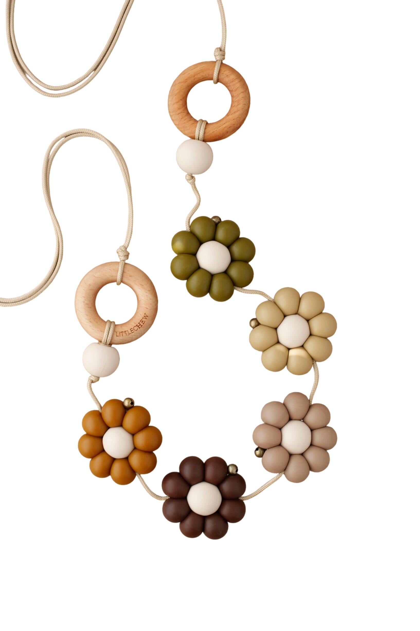 LittleCHEW Pram Garland - Daisy Floral Design