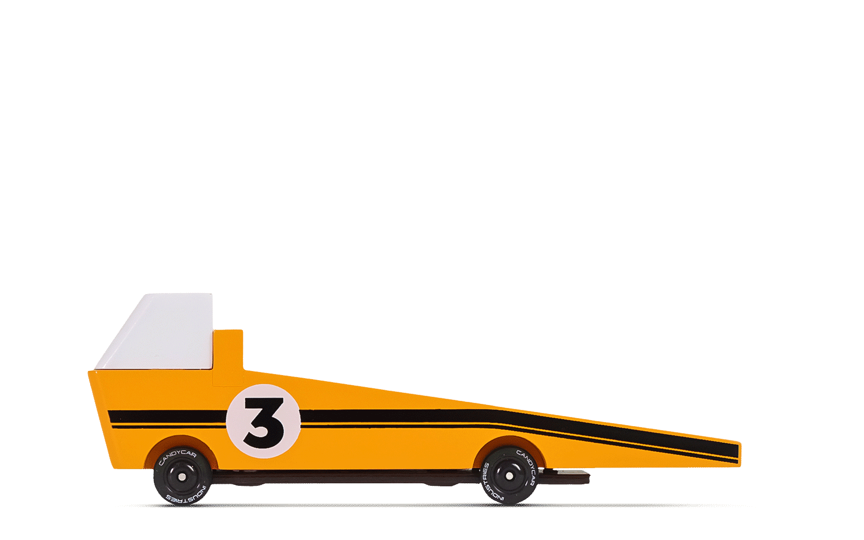 Candylab Tow Racer Play Vehicle | Fun Yellow Race Car