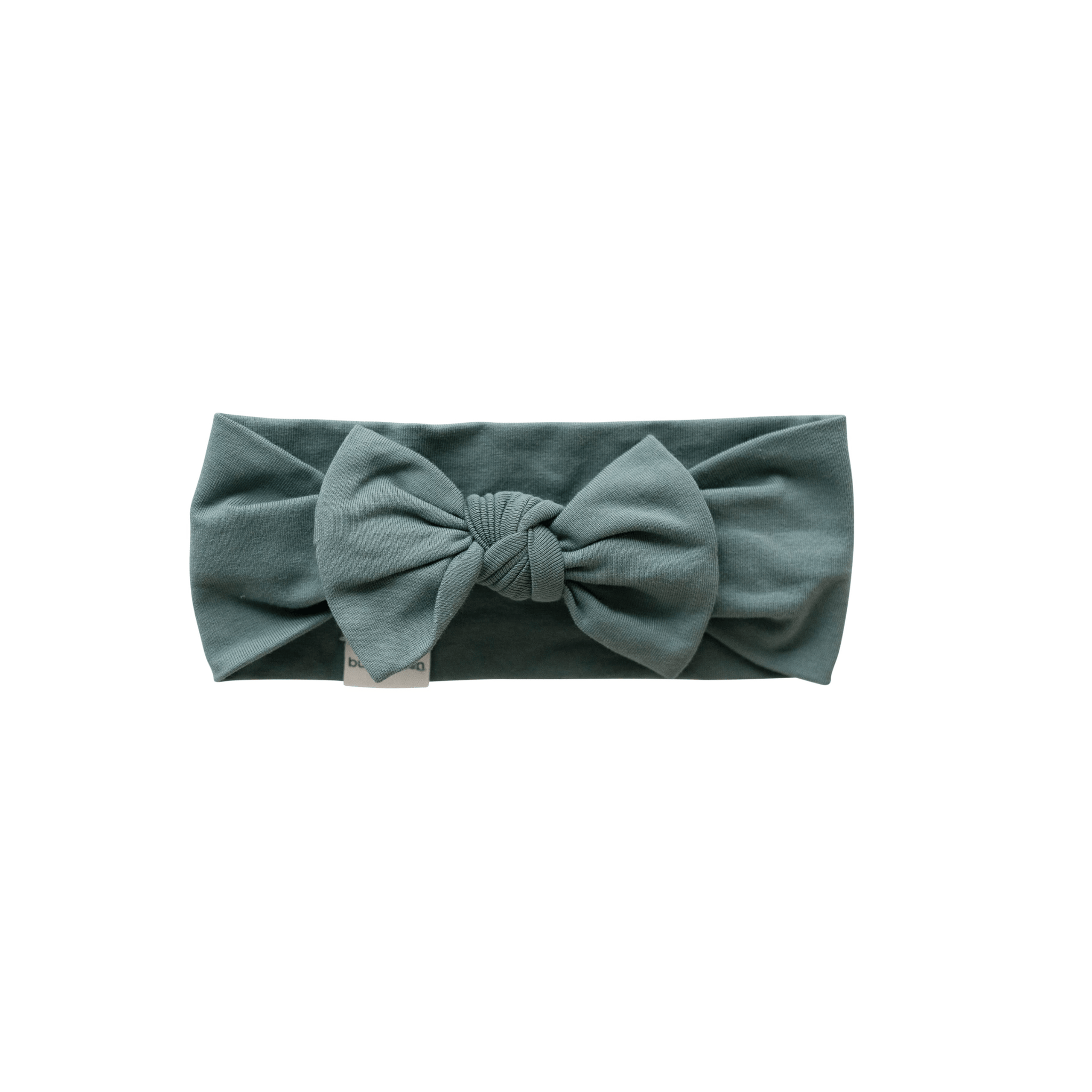 Organic Cotton Basil Green Headband | Bug + Bean Kids