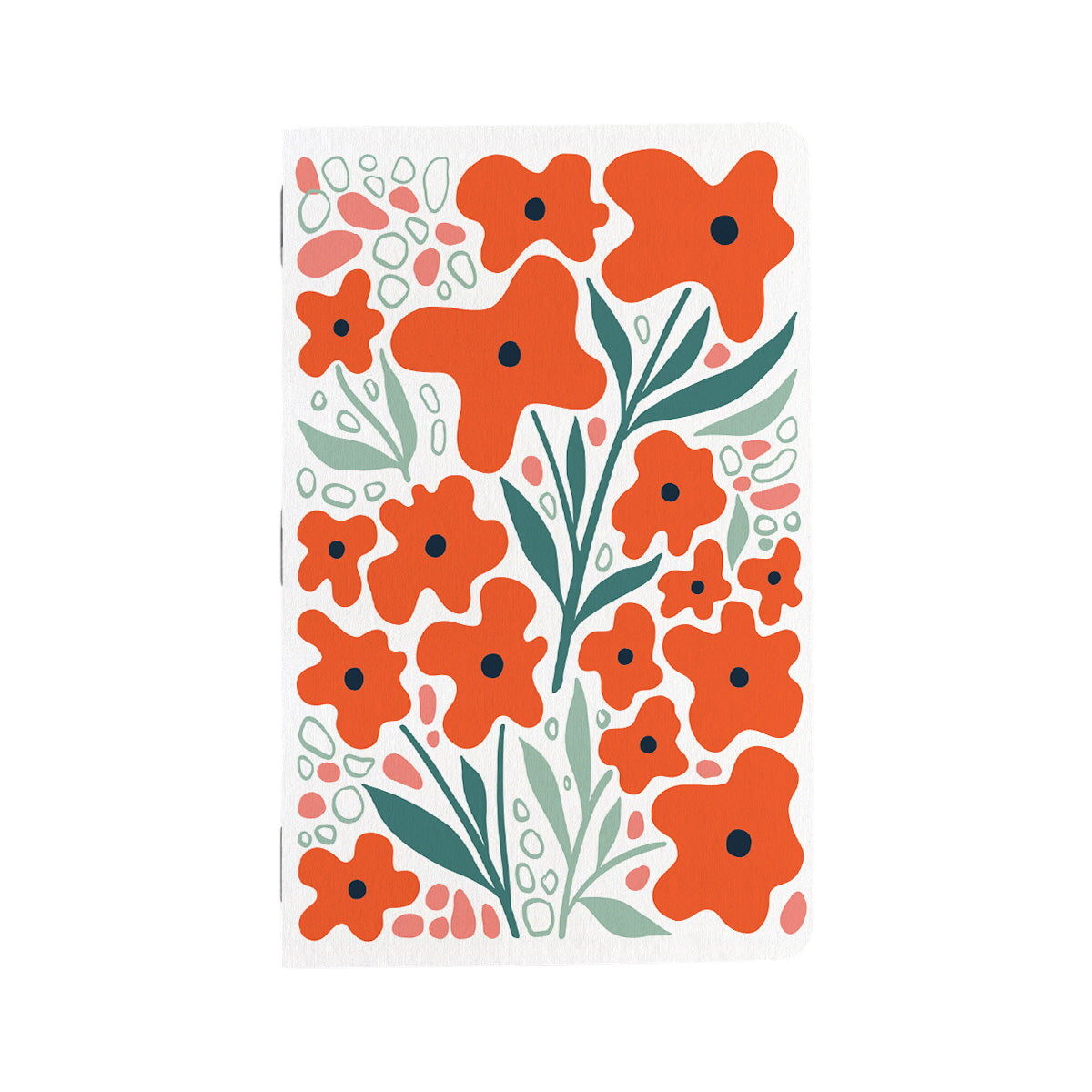 Notebook – Poppy Floral Print, Kids Journal | Justin Ryan Books