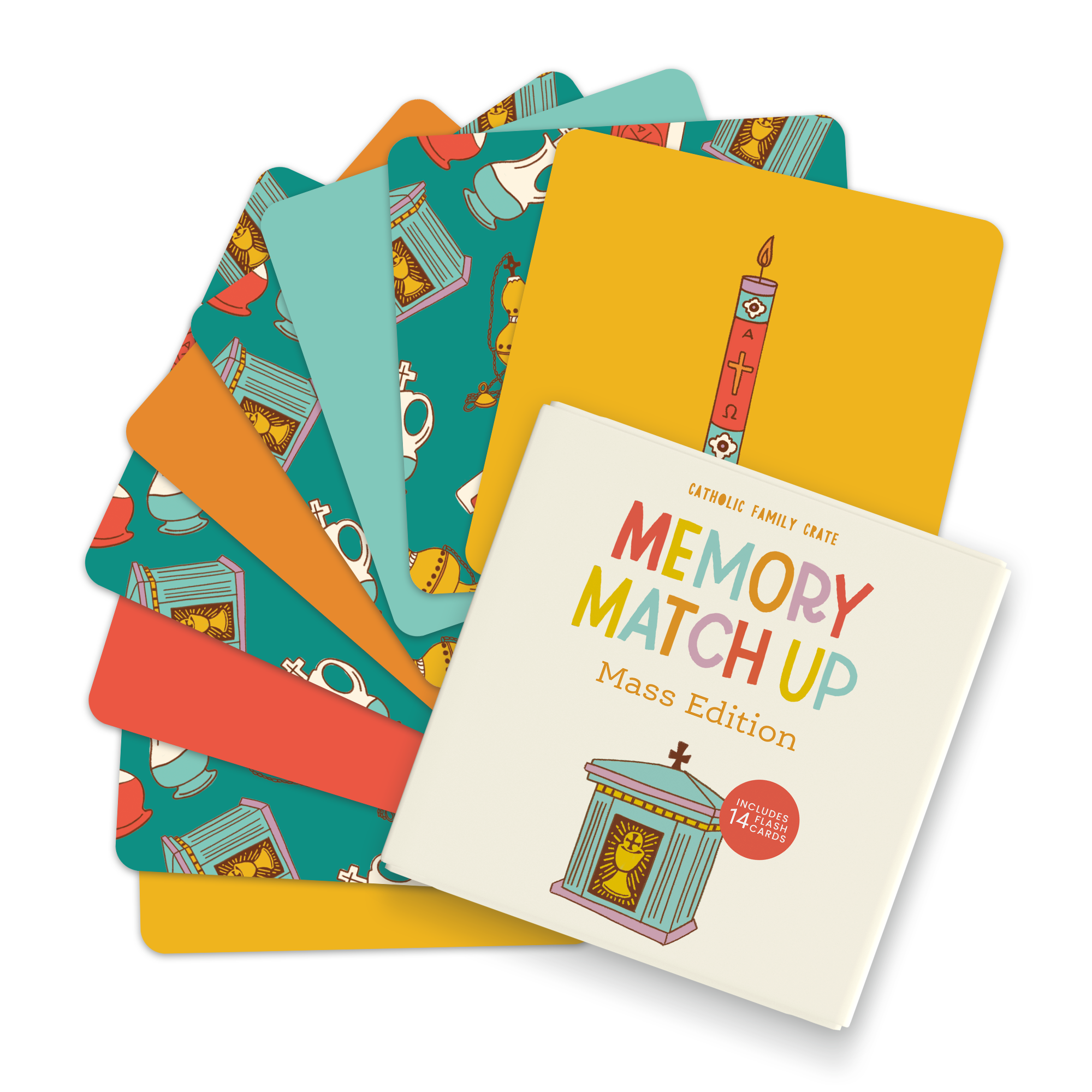 Mass Memory Game + Flashcards | Catholic Family Crate