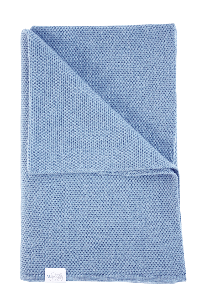 The Sawa Baby Blanket – Sky Blue | AU Baby