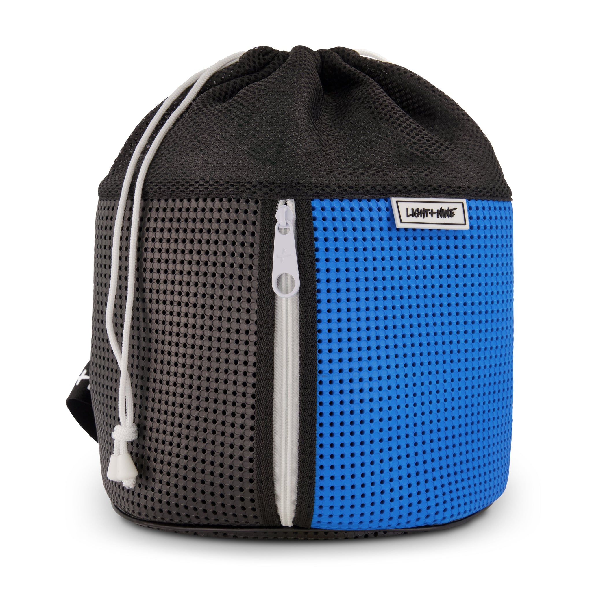 Light Plus Nine Sling Backpack – Electric Blue & Black, Mesh Design