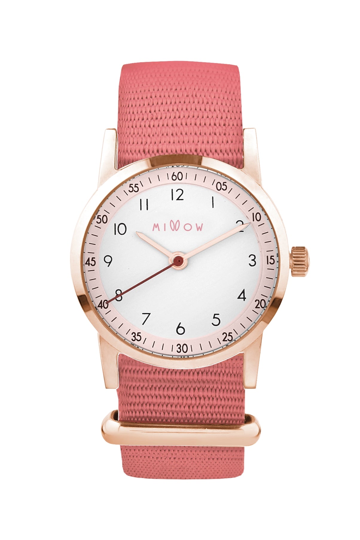 Millow Watch - Blossom - Candy Pink Strap