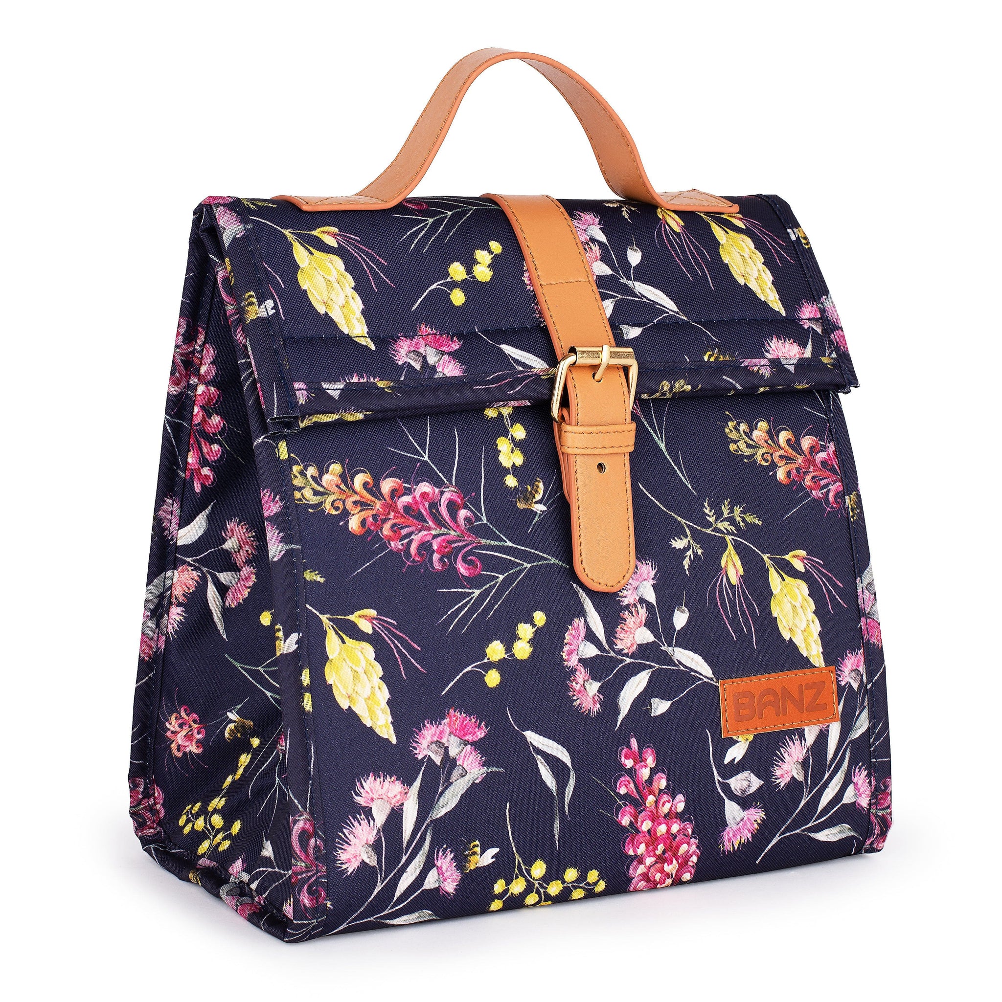 Baby Banz Lunch Cooler Bag | Floral Print Insulated Lunchbox