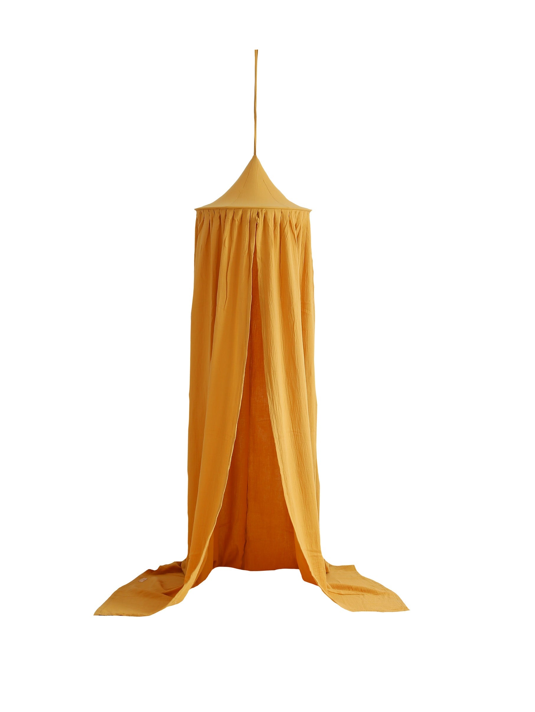 Baby Canopy – Ochre Yellow, Hanging Bed Tent | Moimili