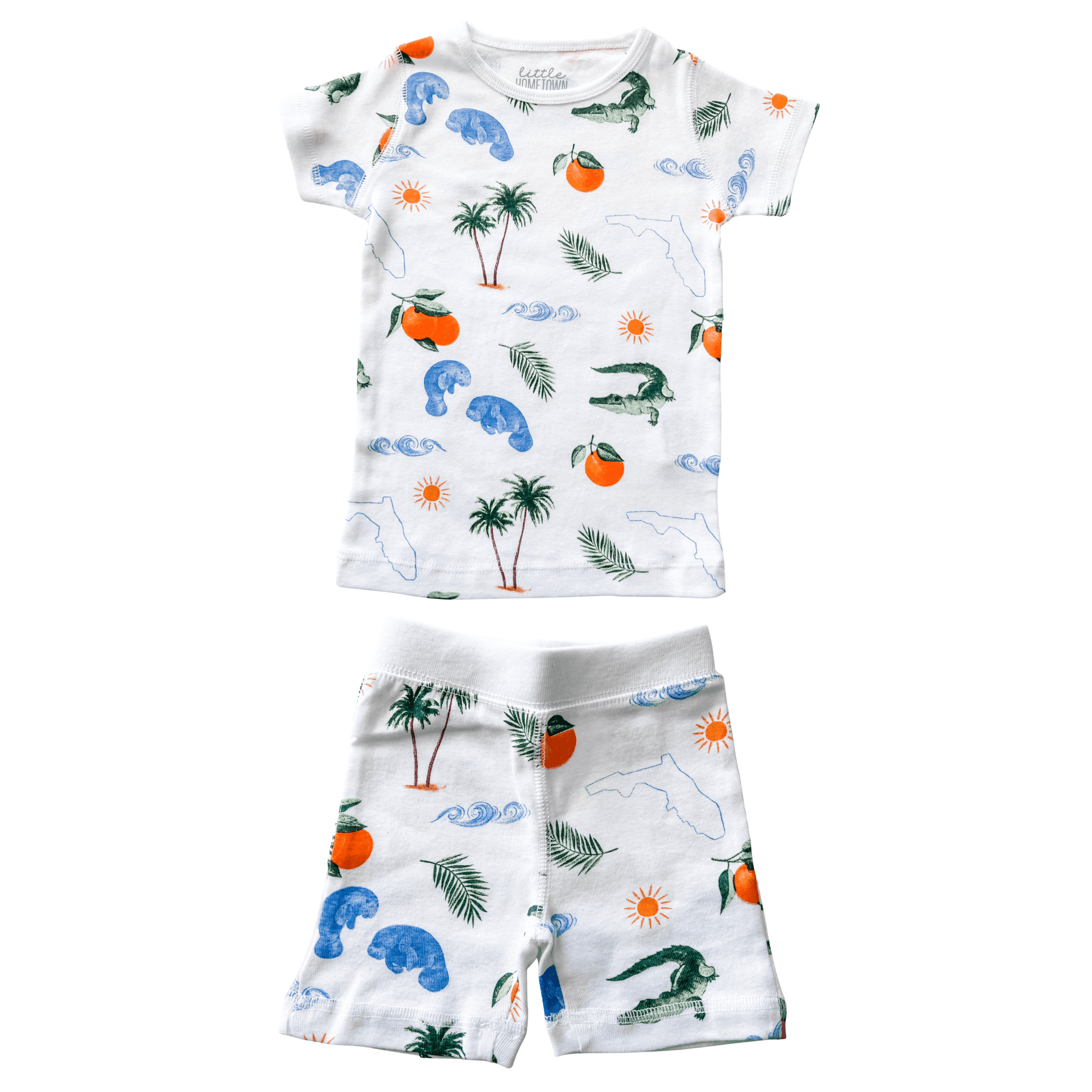 Florida Pajamas | Little Hometown | Tropical Print PJs