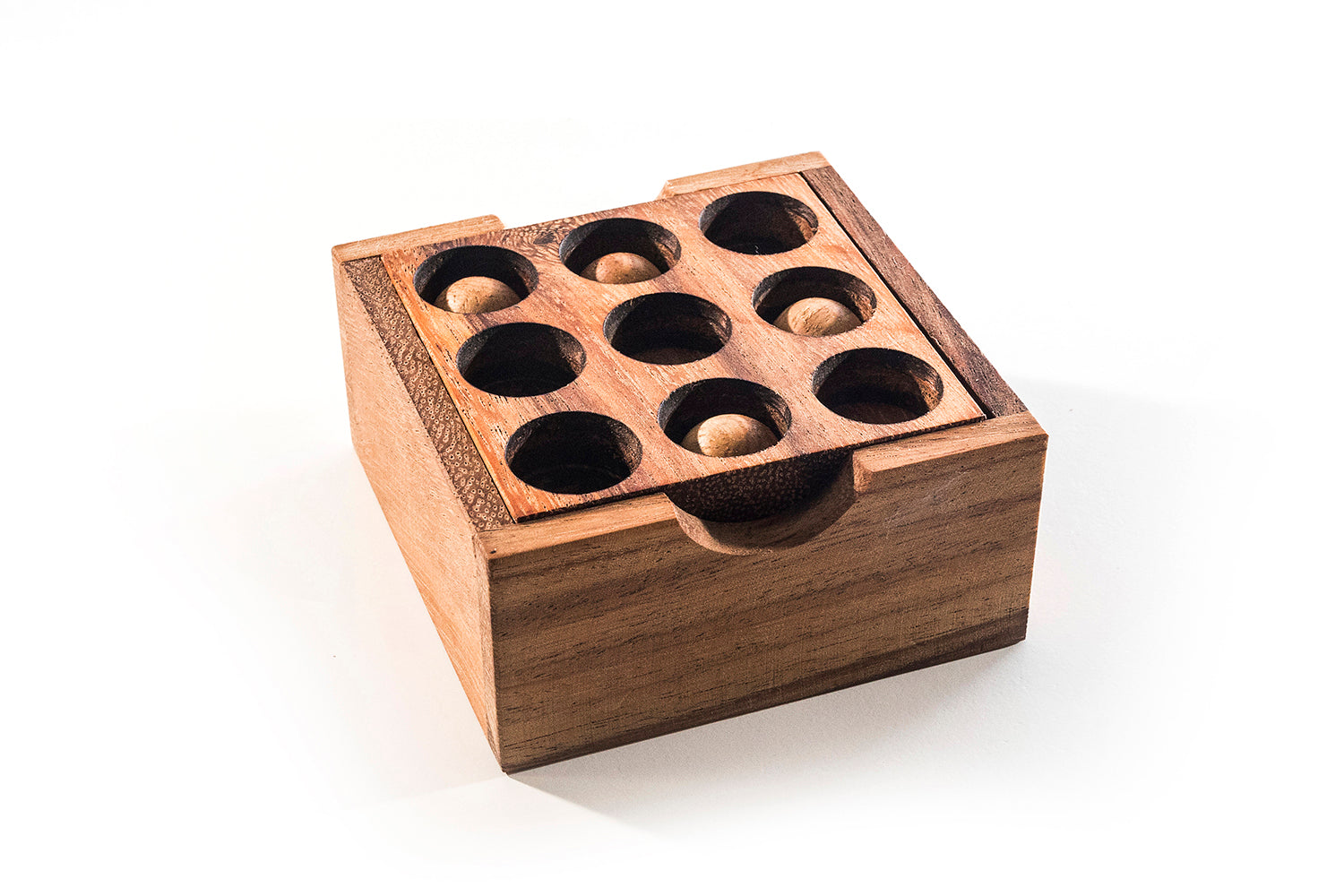 Kubiya Games Wooden Golf Puzzle Box - Skillful Fun for Kids