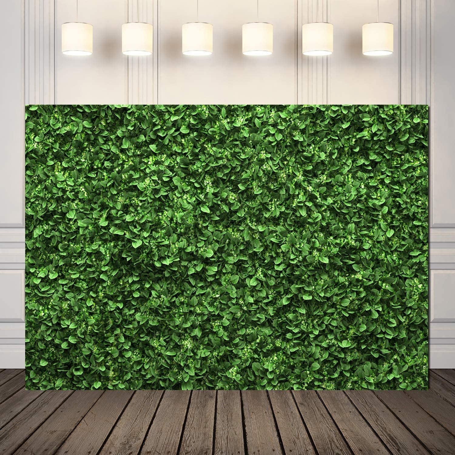 Ellie's Party Supply Greenery Boxwood Backdrop