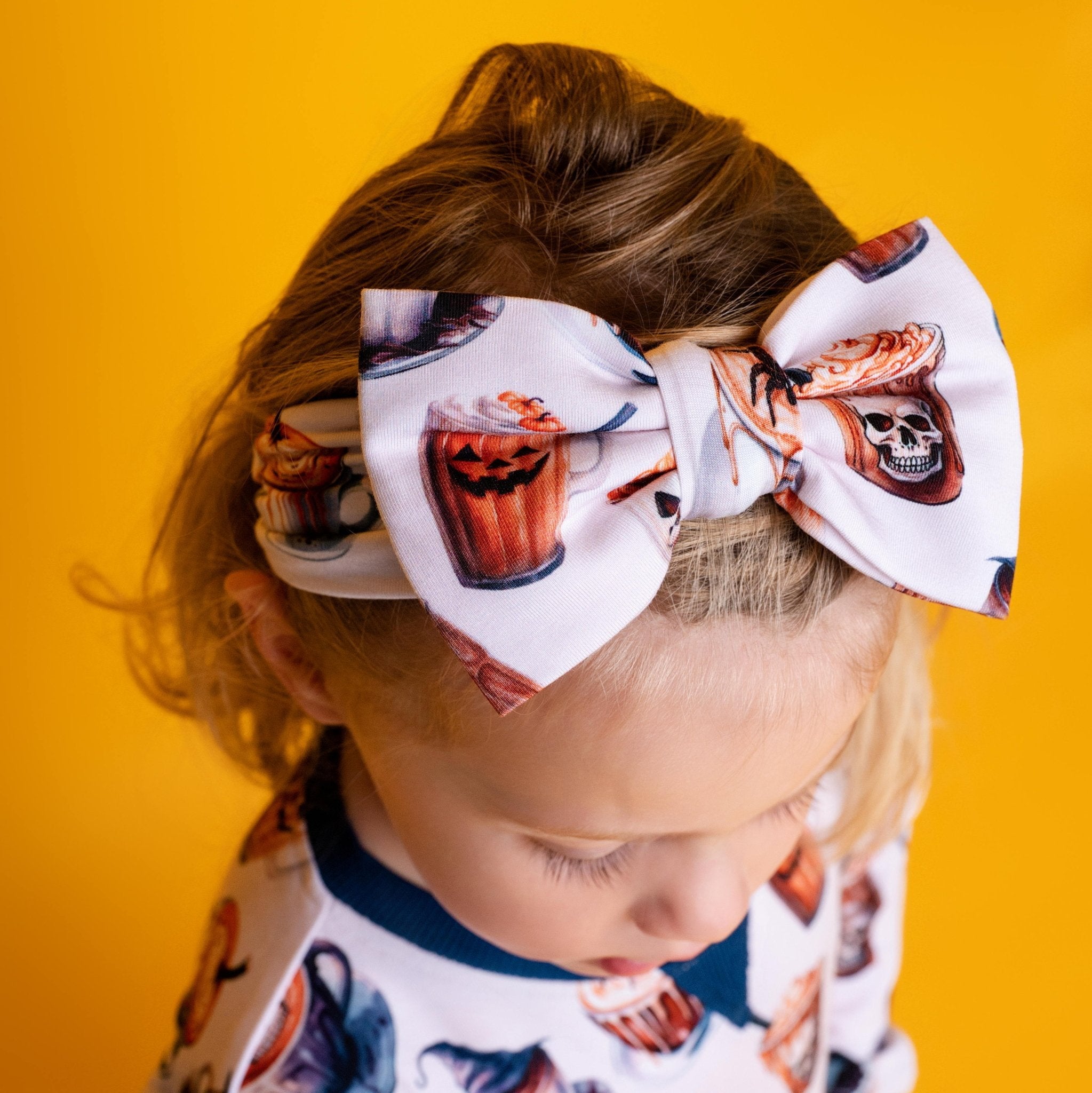 Scream & Sugar Bow | Jammie Session Headband for Kids