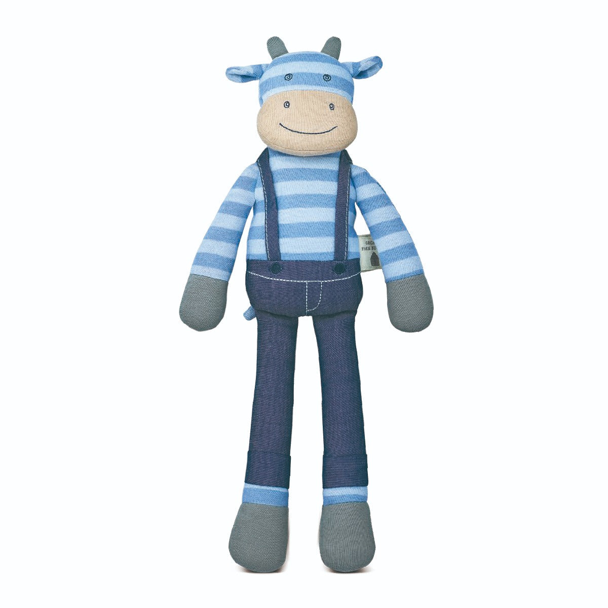 Mr. Moo Plush Toy – Blue Cow | Apple Park & Organic Farm Buddies