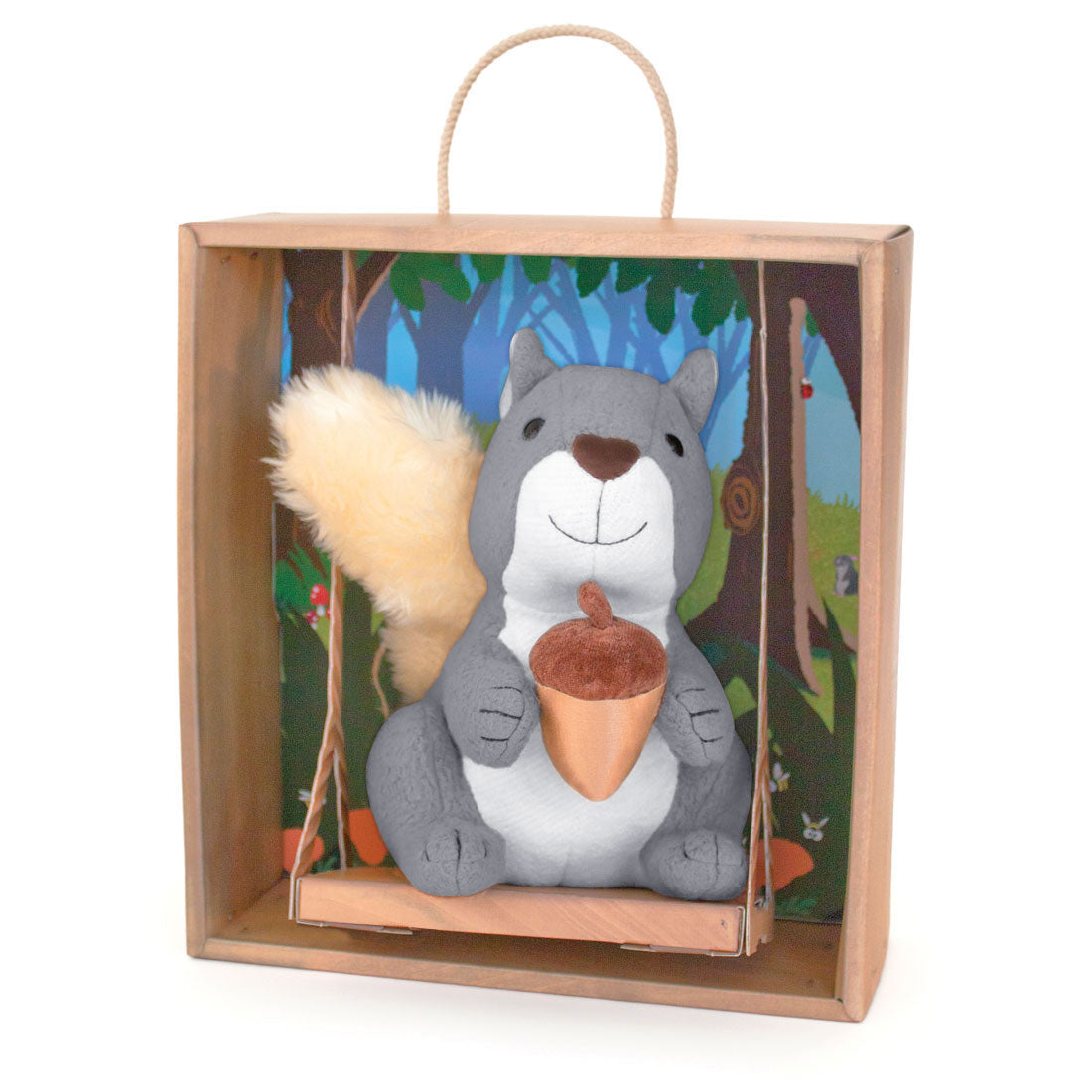 Apple Park Woodland Pals Plush Squirrel Toy