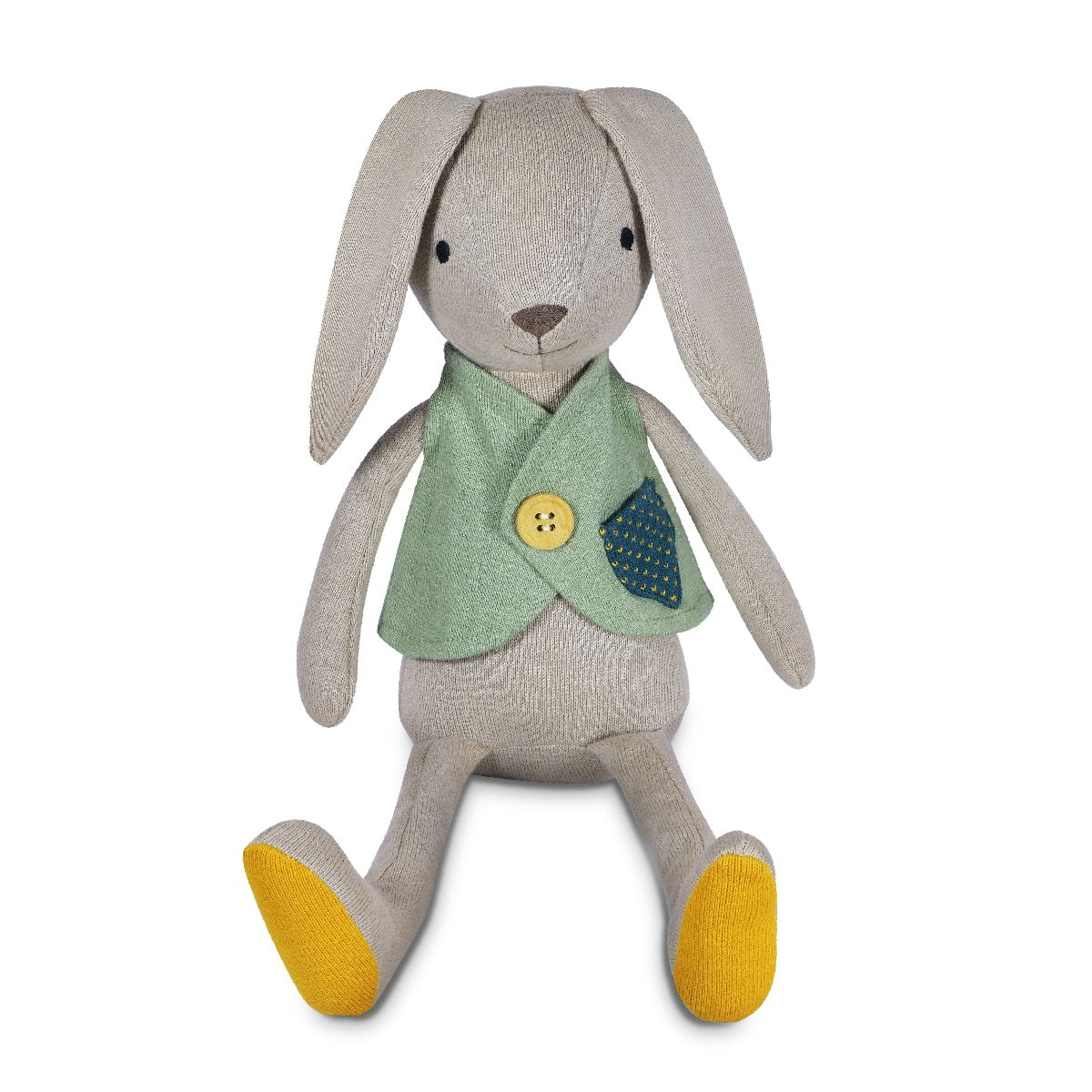 Knit Bunny Plush – Luca | Apple Park & Organic Farm Buddies