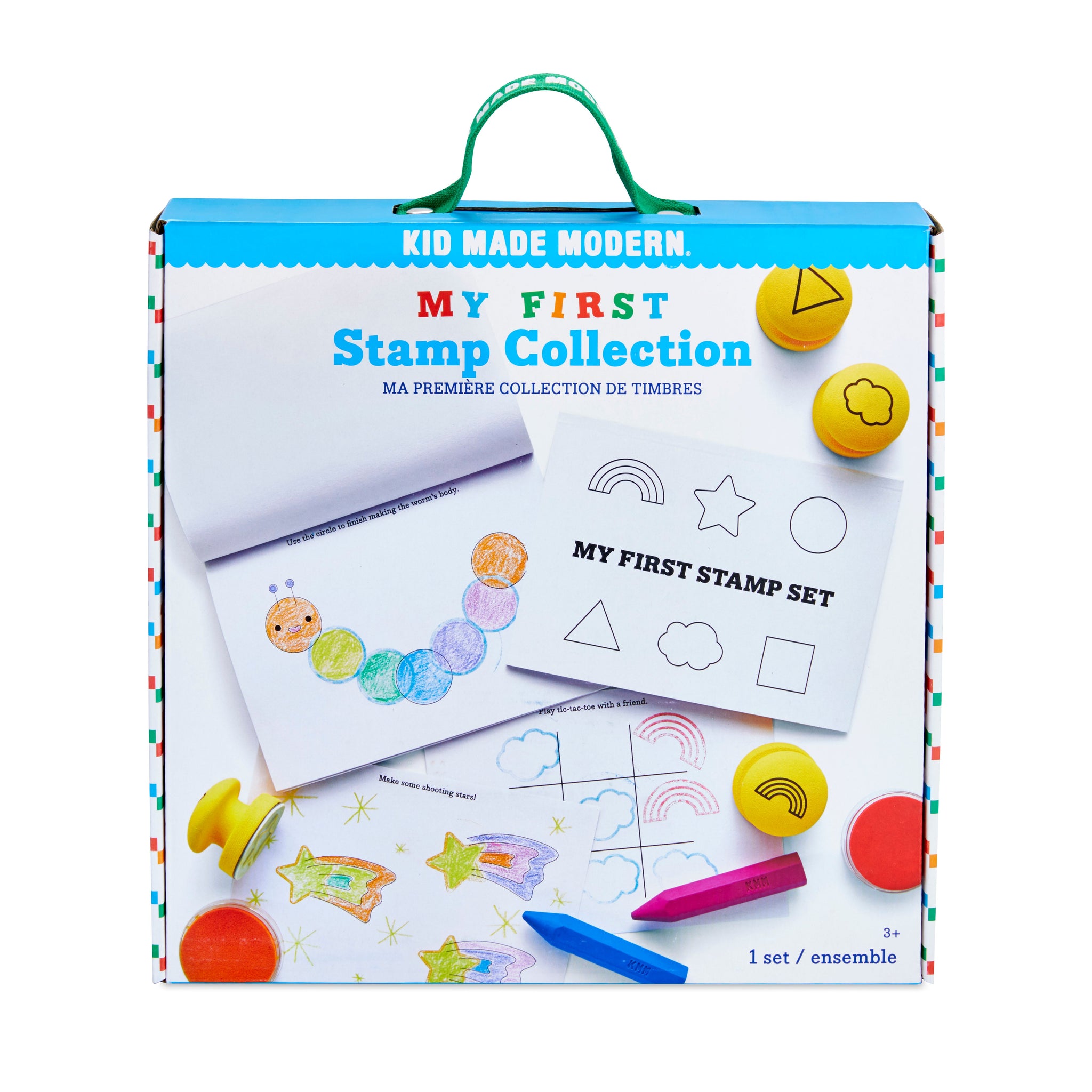 Kid Made Modern My First Stamp Collection – Kids Craft Stamp Set
