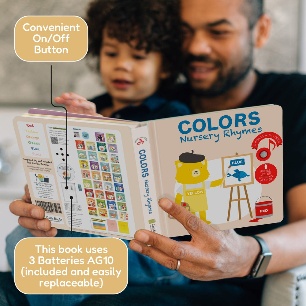 Cali's Books Colors Nursery Rhymes Sound Book
